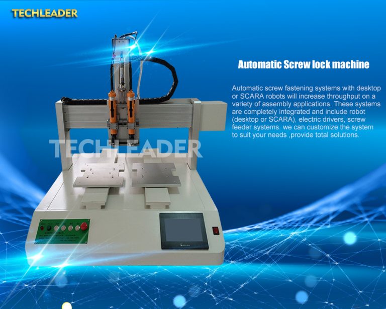 Desktop 4-Axis Adsorption Double Head Single Y Automatic Screw Locking ...
